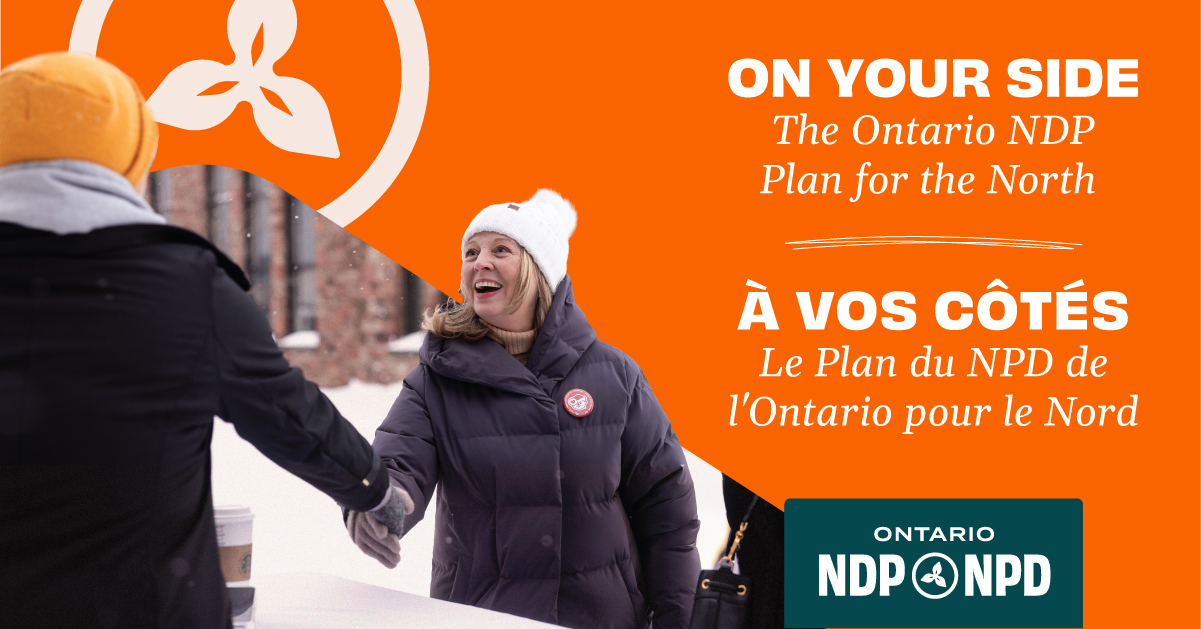 Marit Stiles and the Ontario NDP are on your side with a plan for ...